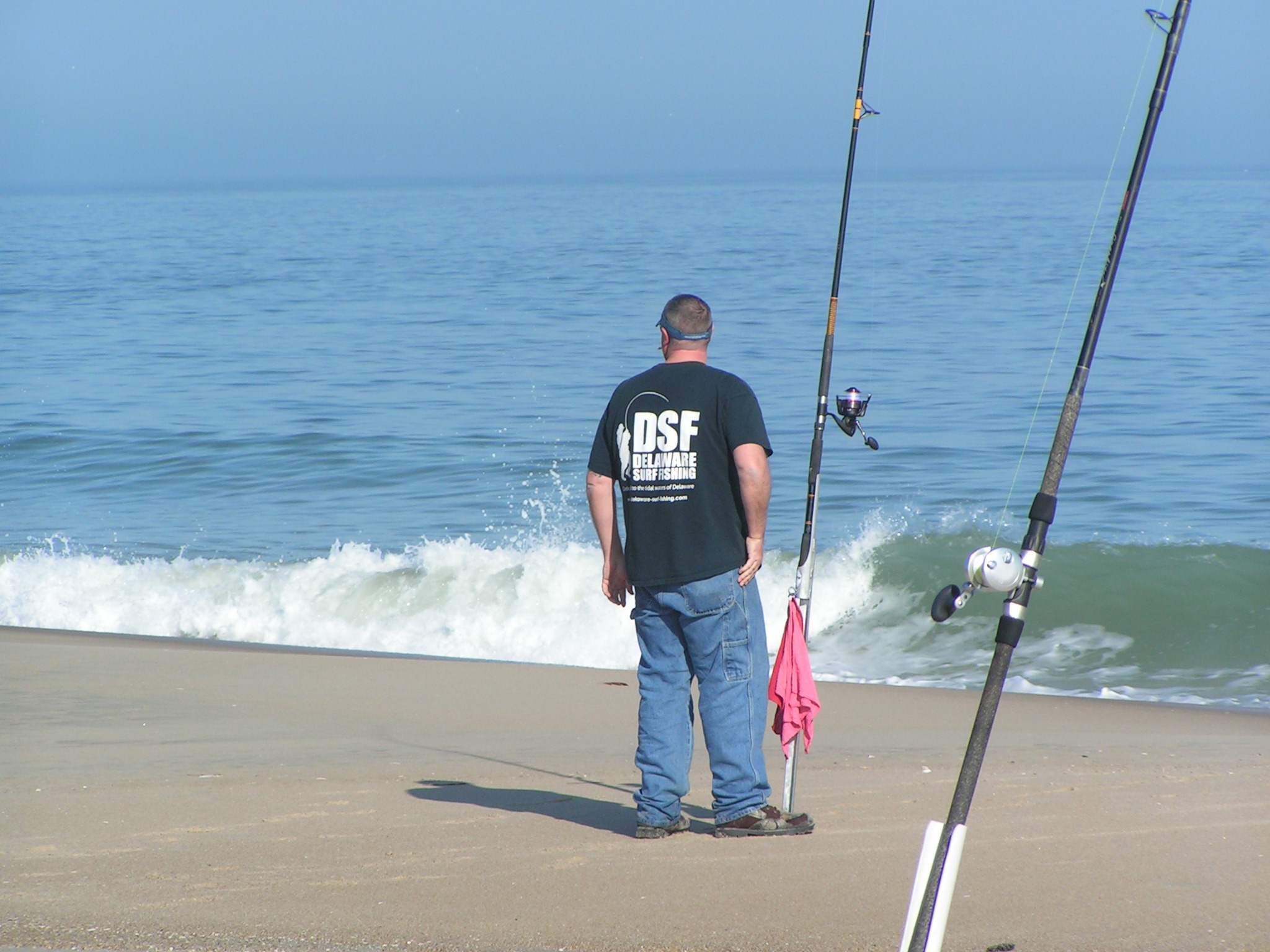 Delaware Surf Fishing is not just a job, some days it is an adventure ...