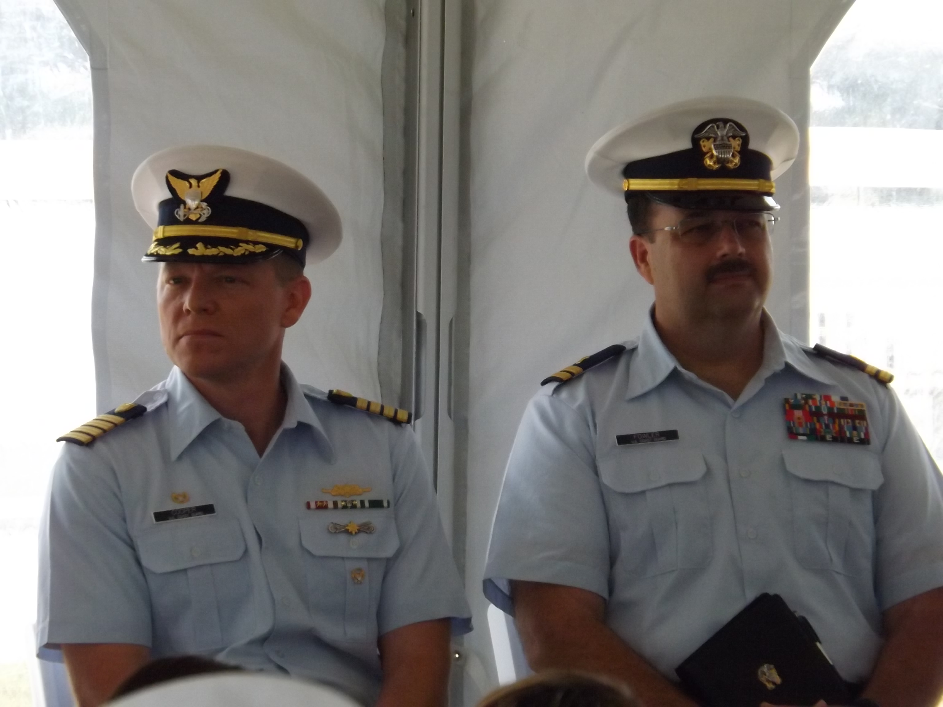 USCG Change Of Command Ceremony