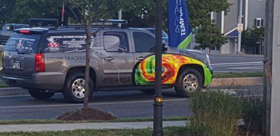 Storm Tracker vehicle in Delmarva - delaware-surf-fishing.com
