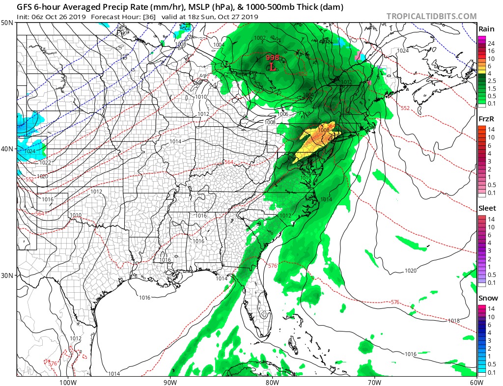 Post-tropical cyclone Olga hits us on Sunday - delaware-surf-fishing.com
