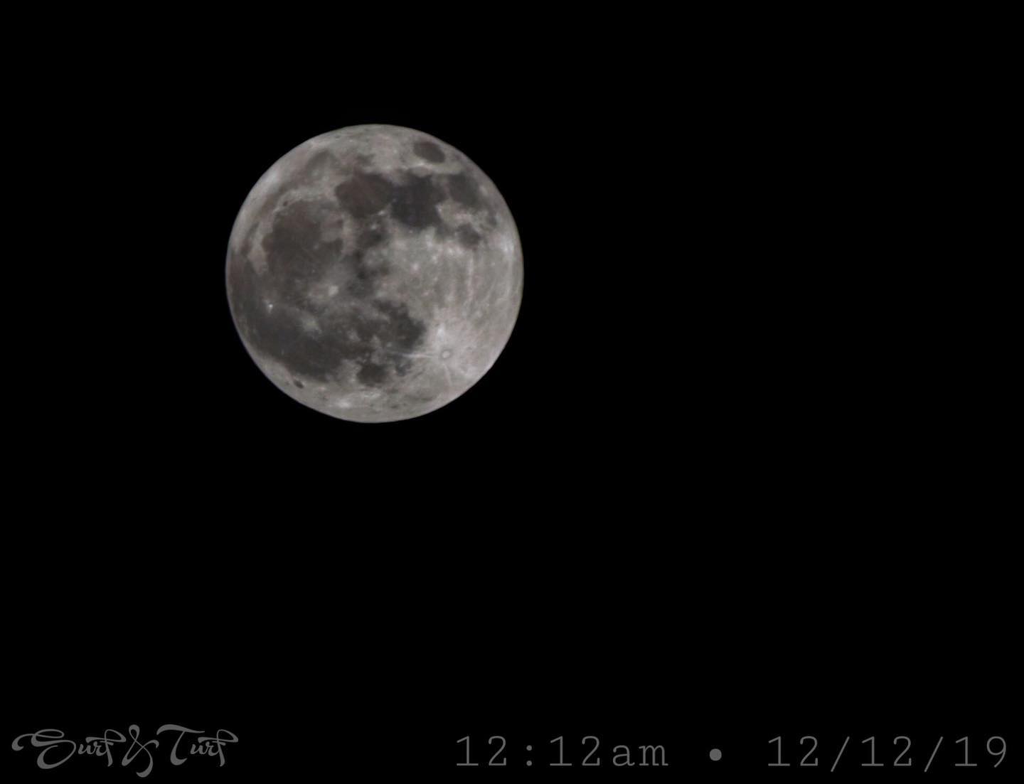Full Cold Moon shot on 12/12 at 12:12 AM by Mike Givens - delaware-surf ...