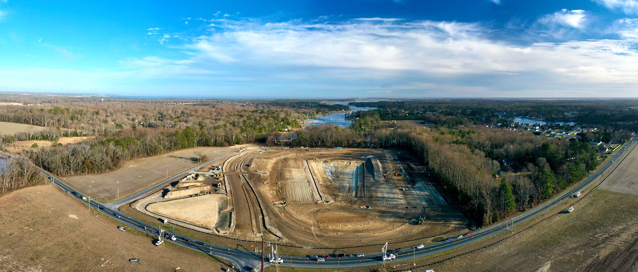 Route 24, Hollymount, and Sloan Road intersection construction ...