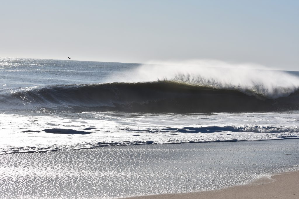 Bomb Cyclone Drops Some Bomb Waves - delaware-surf-fishing.com