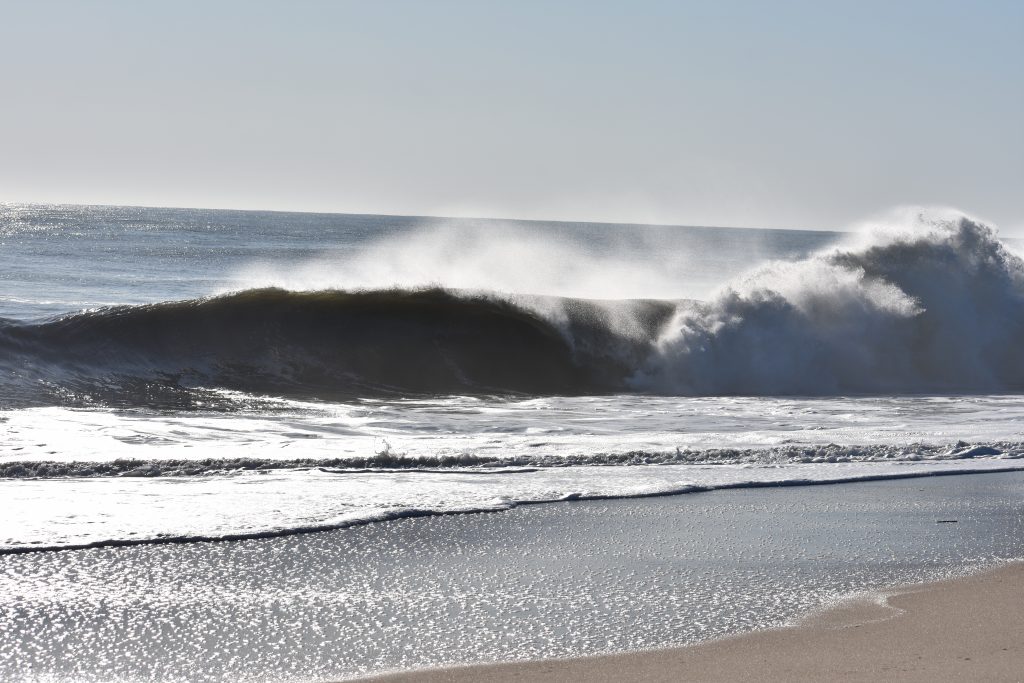 Bomb Cyclone Drops Some Bomb Waves - delaware-surf-fishing.com