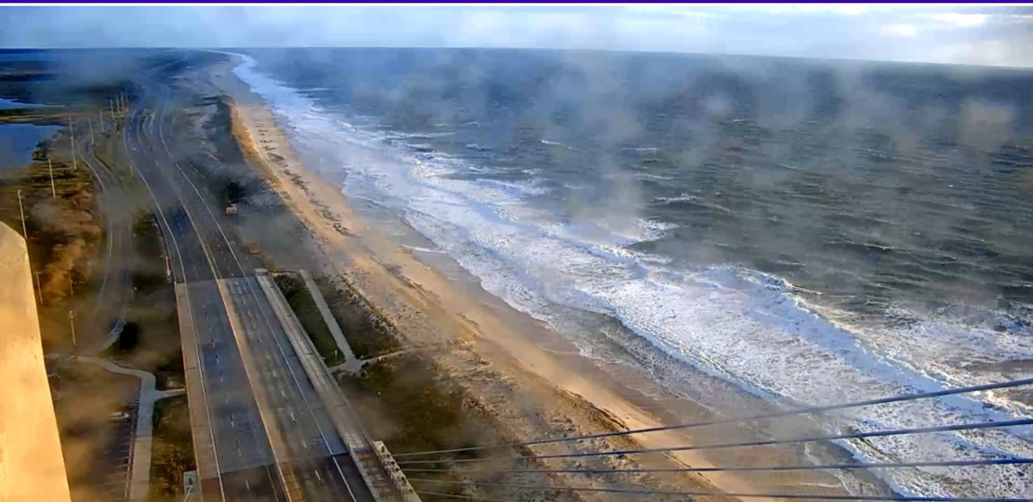 Delaware seashore state park looking north from the north tower deldot ...
