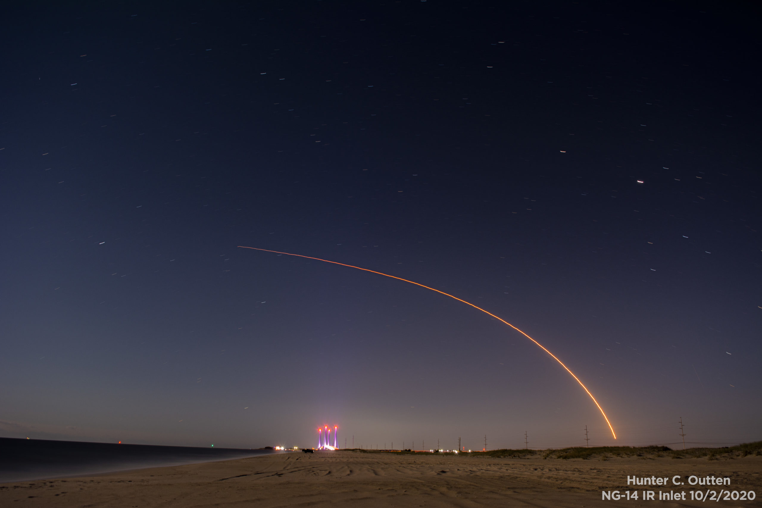 Where You Need To Look From the Delaware Beaches To See A Rocket Launch ...