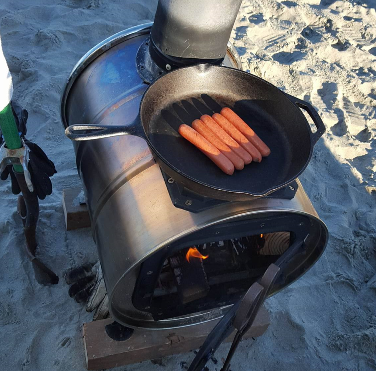 The ultimate Beach cook stove. - delaware-surf-fishing.com